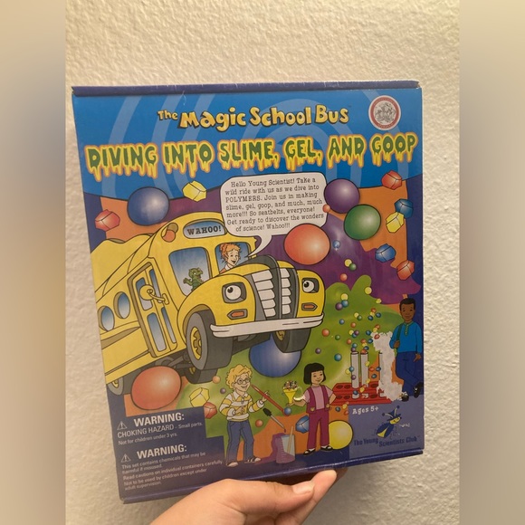 Toys | Magic School Bus Driving Into Slime Gel And Goop | Poshmark